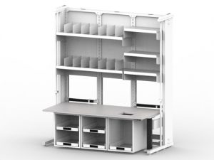 Control Room, Custom Workstation Consoles: Server Racks l E Systems